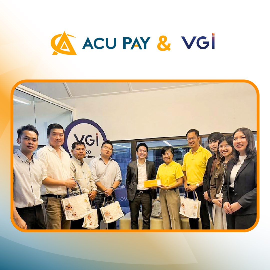 ACU PAY受邀訪問VGI Public Company Limited並進行座談，探討現代科技社會中的商業議題。 - ACU Pay