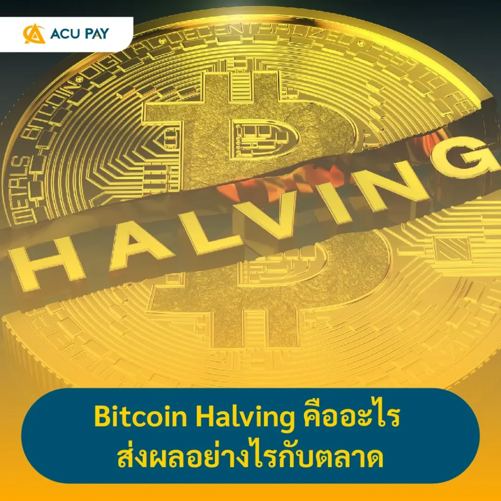 Bitcoin Halving Archives - ACU PAY Thailand