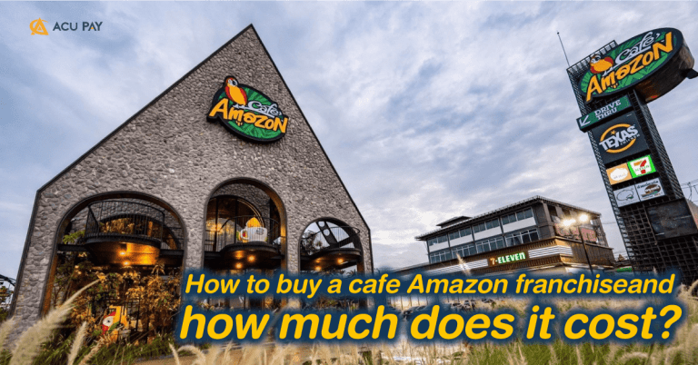 How to buy a cafe Amazon franchise and how much does it cost?