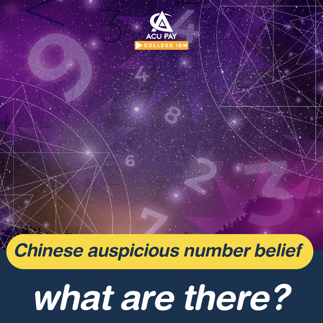 Chinese auspicious number belief, what are there? - ACU Pay