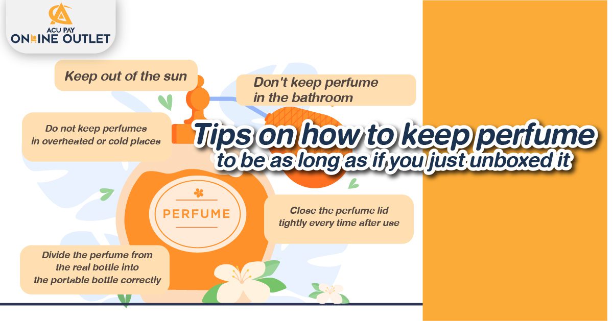 Tips on how to keep perfume to be as long as if you just unboxed it ...