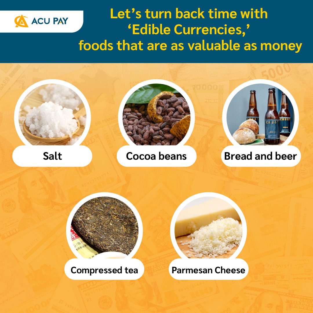Let’s turn back time with ‘Edible Currencies,’ foods that are as ...