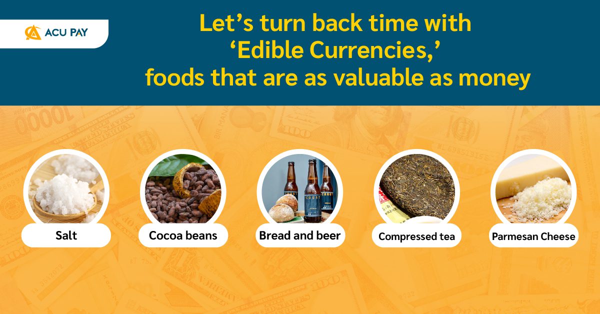Let’s turn back time with ‘Edible Currencies,’ foods that are as ...