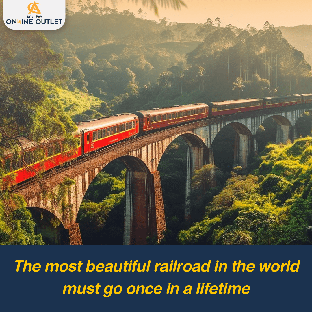 The most beautiful railroad in the world must go once in a lifetime ...