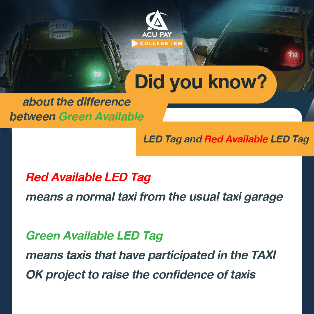Did you know? about the difference between Green Available LED Tag and ...