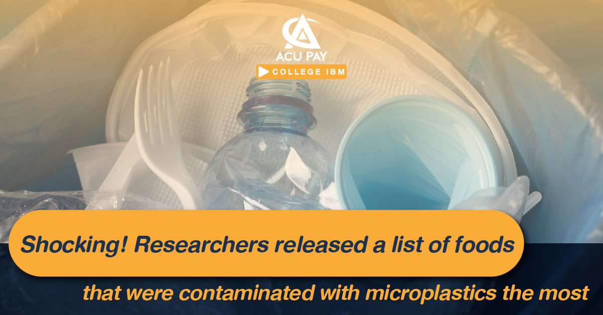 Shocking! Researchers released a list of foods that were contaminated ...