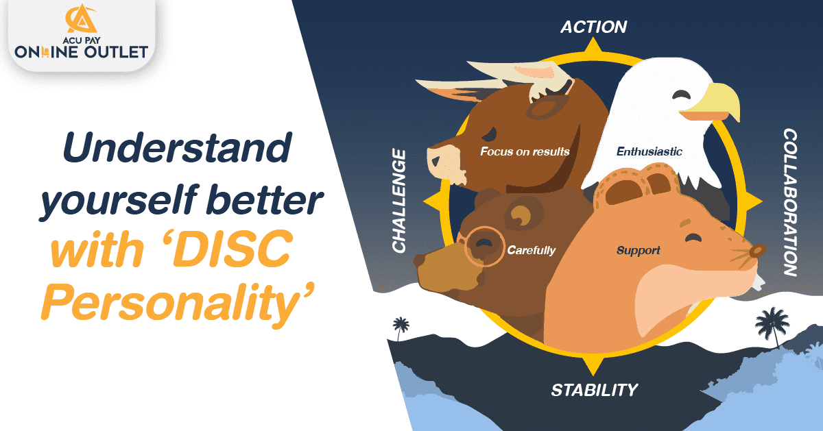 Understand yourself better with ‘DISC Personality’ - ACU Pay