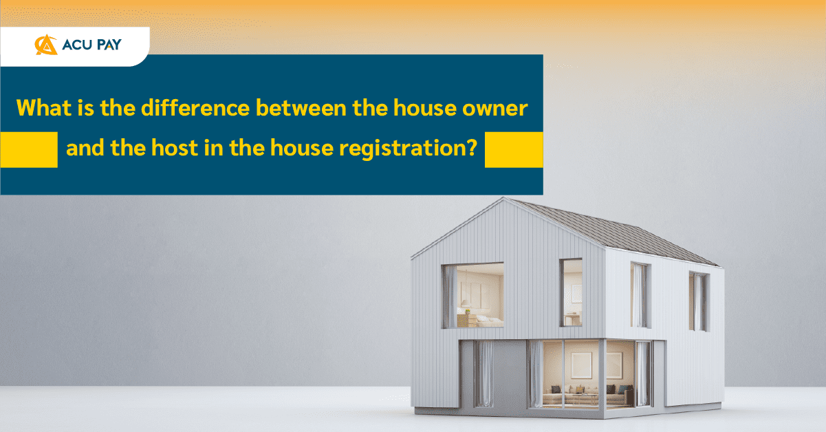 What is the difference between the house owner and the host in the ...