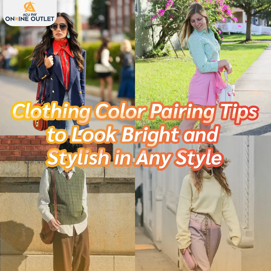 Clothing Color Pairing Tips to Look Bright and Stylish in Any Style ...