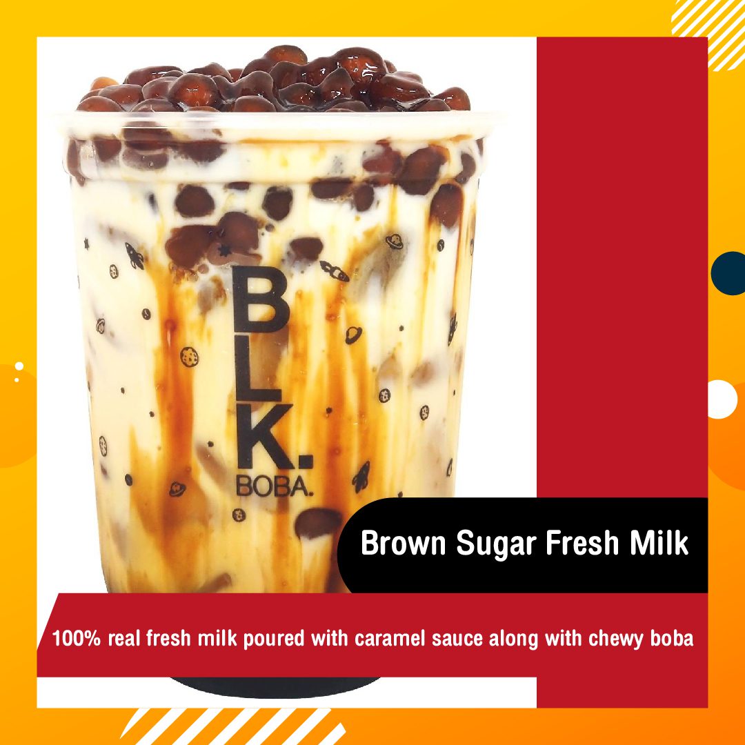 BLK Boba Maen Si, a healthy boba milk tea, and AME Donburi, homemade ...