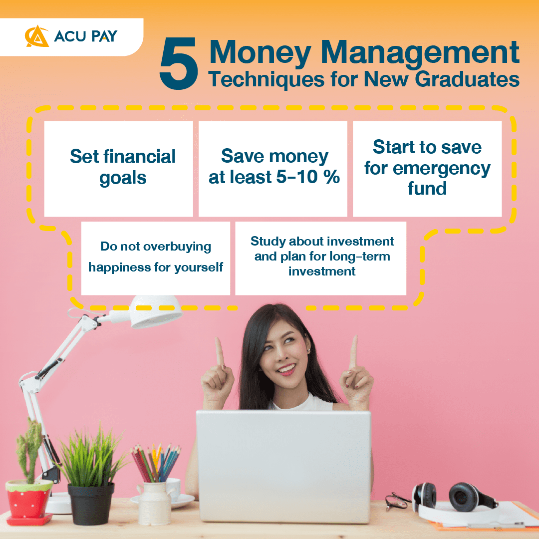 5 Money Management Techniques for New Graduates - ACU Pay