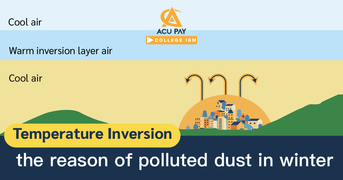 Temperature inversion, the reason of polluted dust in winter - ACU Pay