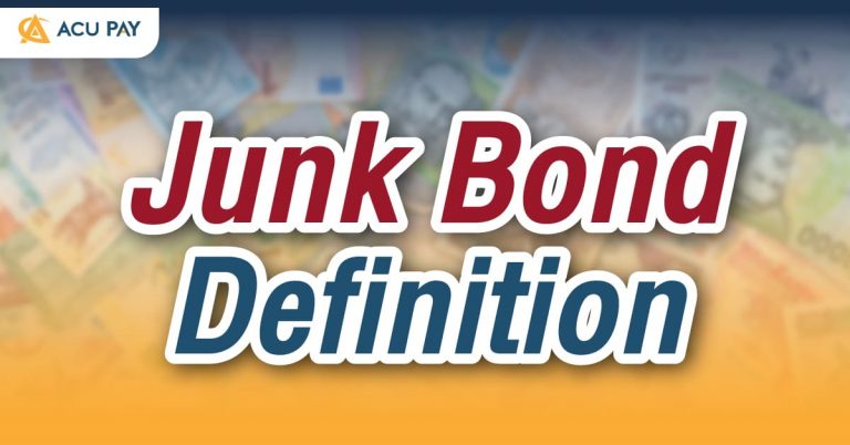 Junk Bond Definition - ACU Pay