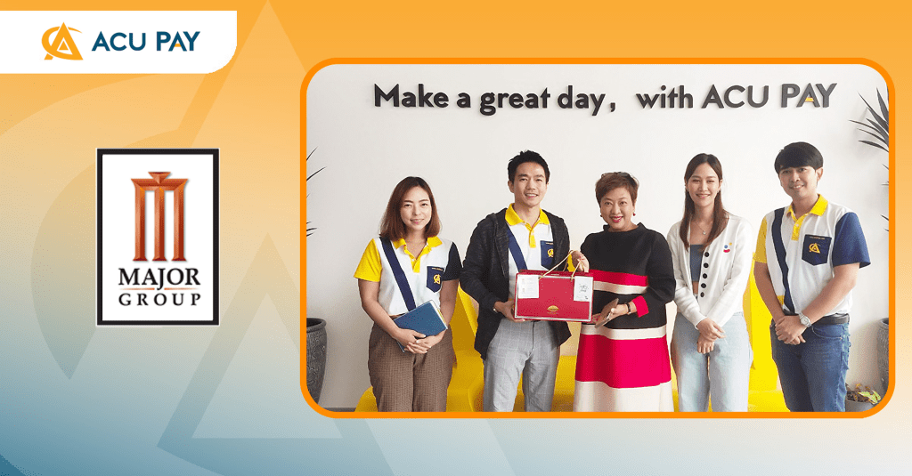 ACU PAY รับมอบขนมไหว้พระจันทร์ จาก Major Cineplex Group ในเทศกาลวันไหว้ ...